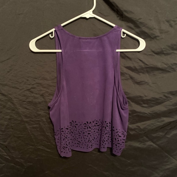 MINKPINK | Tops | Suede Crop | Poshmark